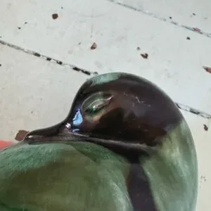 Vintage | Accents | Mid Century Modern Blue Mountain Pottery Duck Bank ...